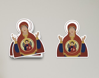 Tree of Jesse Icon of the Mother of God Sticker Root of Jesse Icon ...
