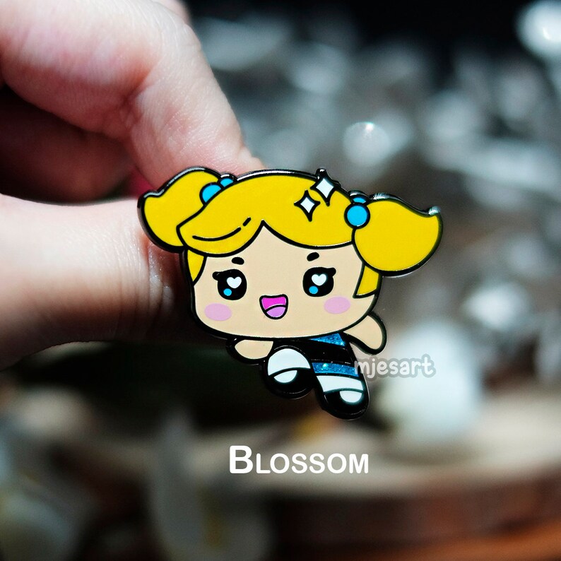 The Powerpuff Girls I Hard Enamel Pin I Pins L Gift - Etsy