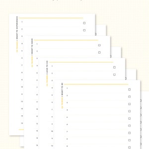 LIFE PLAN Journal Printable Journal A5 Planner Inserts A5 Inserts ...