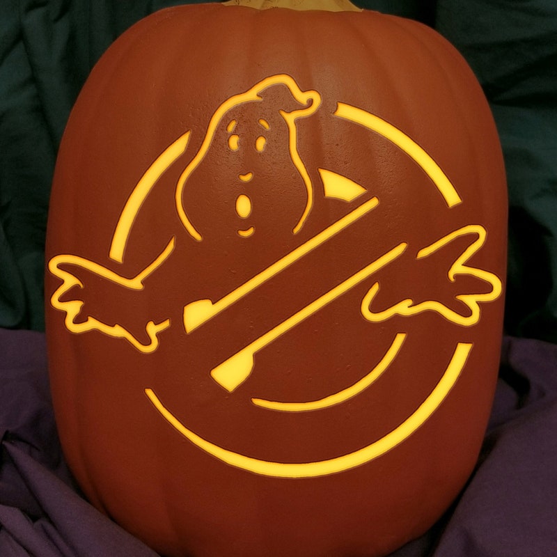 Pumpkin Stencils Ghostbusters - Etsy
