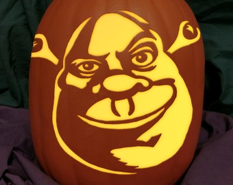 shrek pumpkin carving tutorial