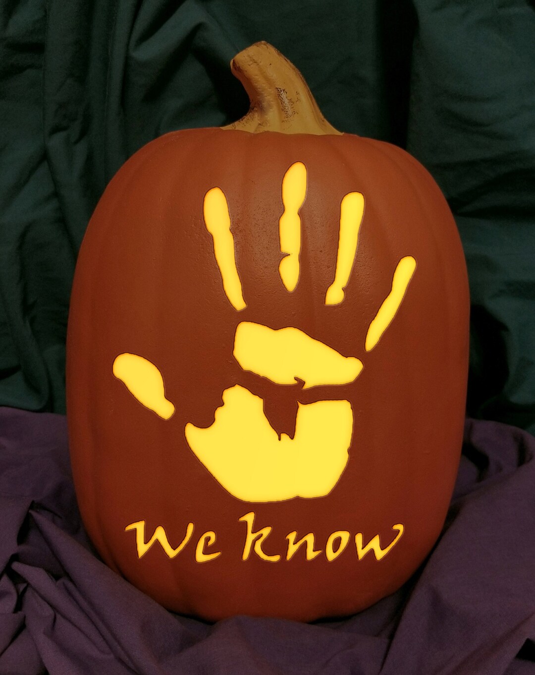 Dark Brotherhood (skyrim) Carved Foam Permanent Pumpkin - Etsy