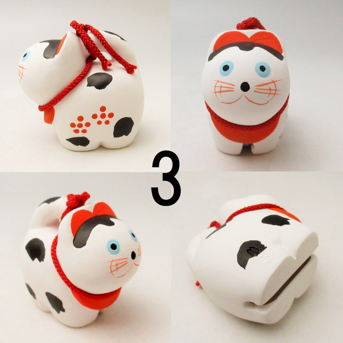 Japanese INUHARIKO Dog Dora bell. Various. | Etsy