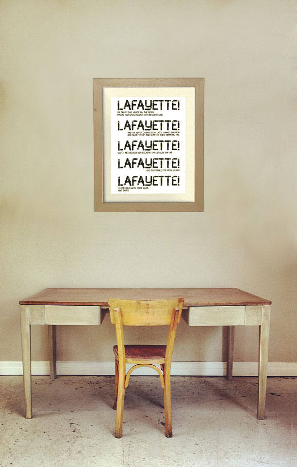 Hamilton Musical Inspired Lafayette Quote Typography Print - Etsy UK