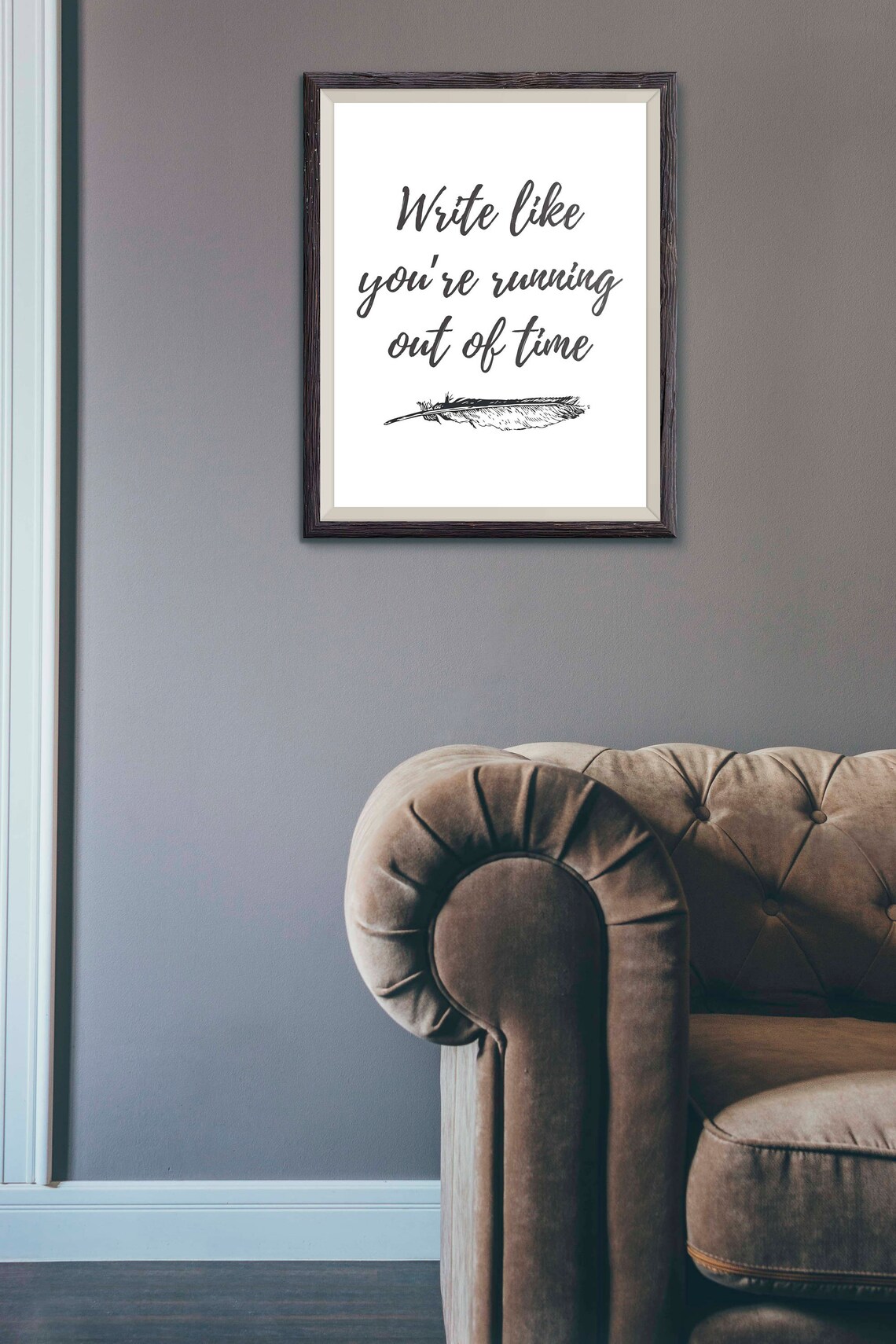 Hamilton Musical Inspired - Aaron Burr Quote, Typography Print - Write ...