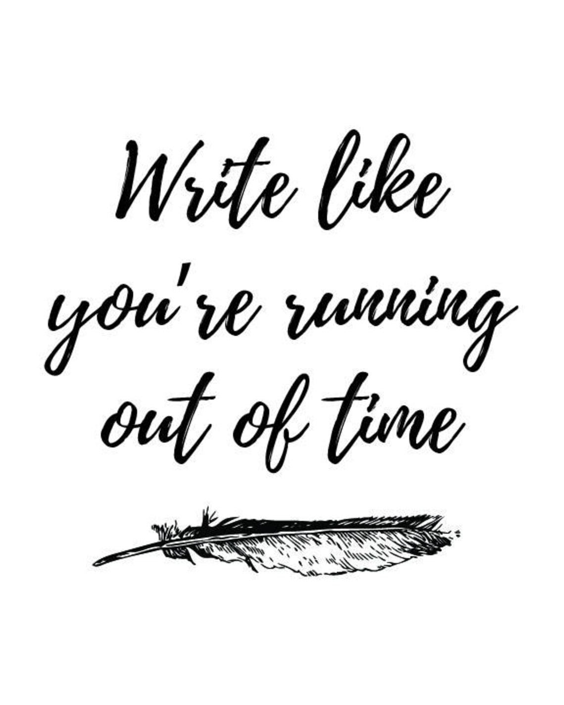 Hamilton Musical Inspired - Aaron Burr Quote, Typography Print - Write ...