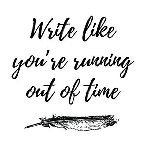 Hamilton Musical Inspired - Aaron Burr Quote, Typography Print - Write ...