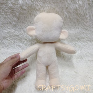 Chibi Human Plush Base Version 2 PDF Sewing Pattern - Etsy
