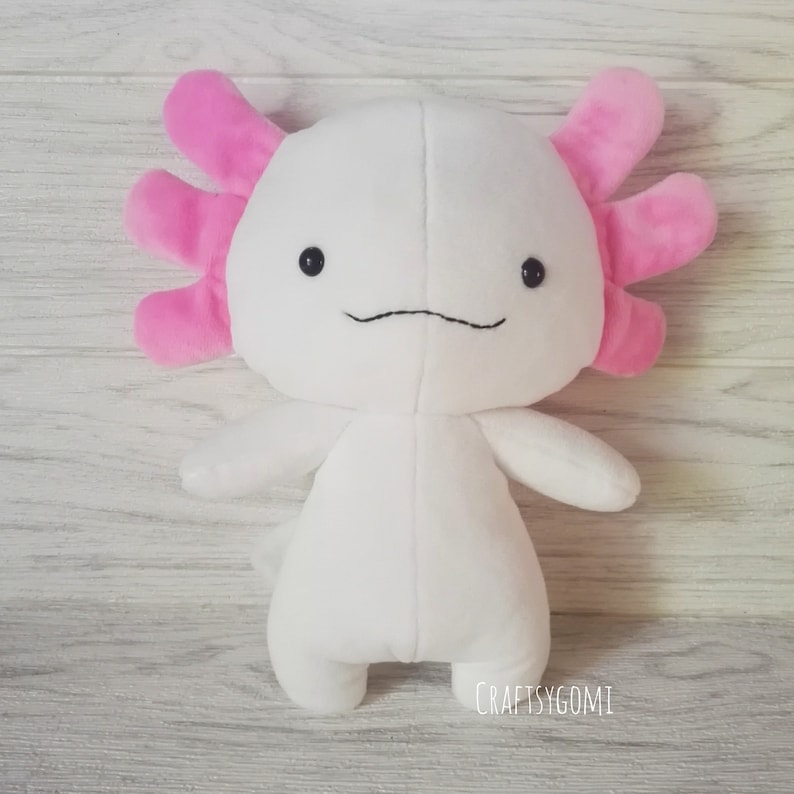 Lola the Axolotl Plush PDF Sewing Pattern - Etsy Australia