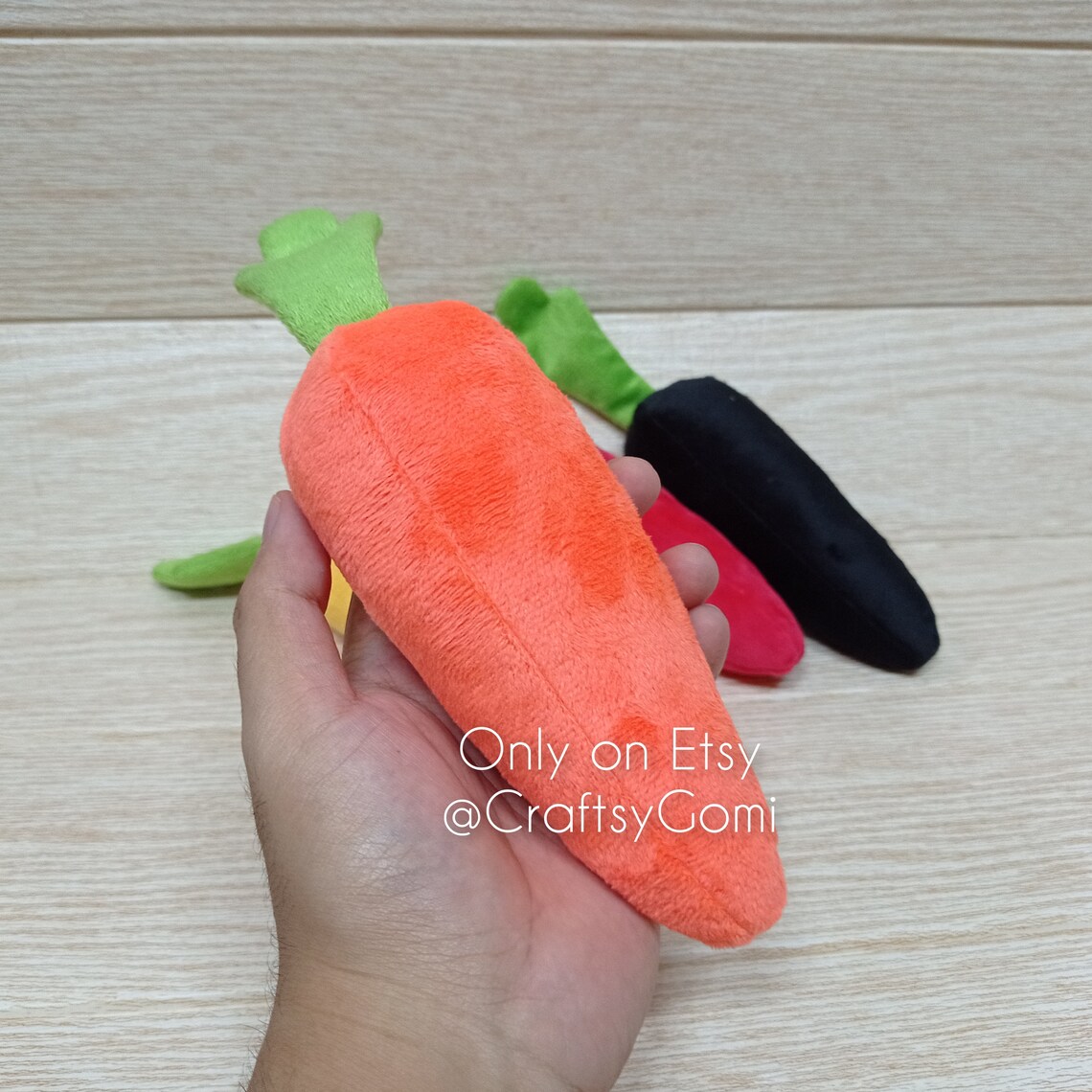Carrot Plush Sewing Pattern PDF Format - Etsy