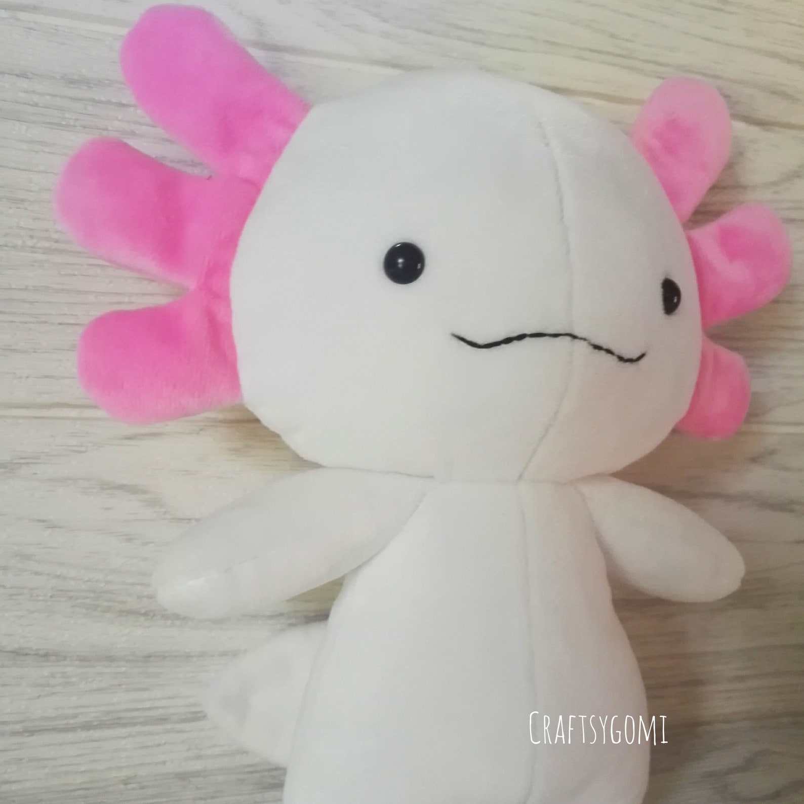 Lola the Axolotl Plush PDF Sewing Pattern - Etsy