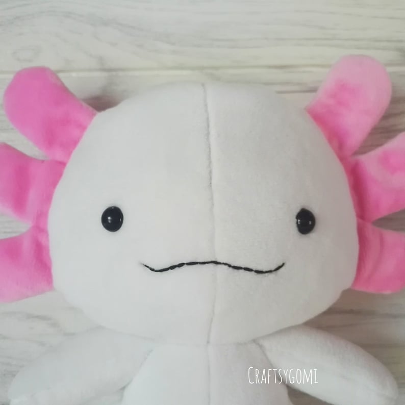 Lola The Axolotl Plush PDF Sewing Pattern | Etsy