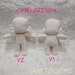 Chibi Human Plush Base Version 1 PDF Sewing Pattern - Etsy