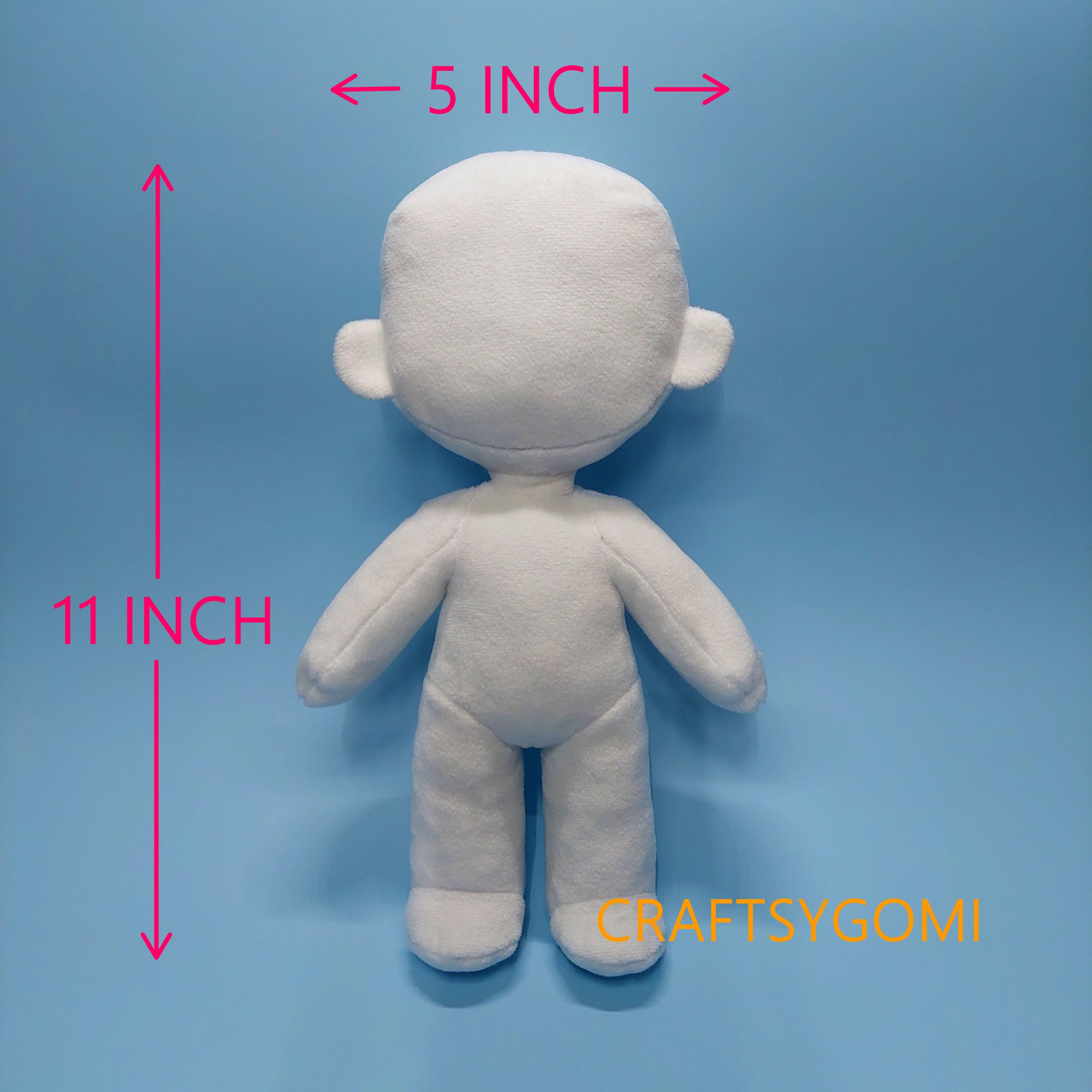 Chibi Human Plush Base Version 5 PDF Sewing Pattern - Etsy