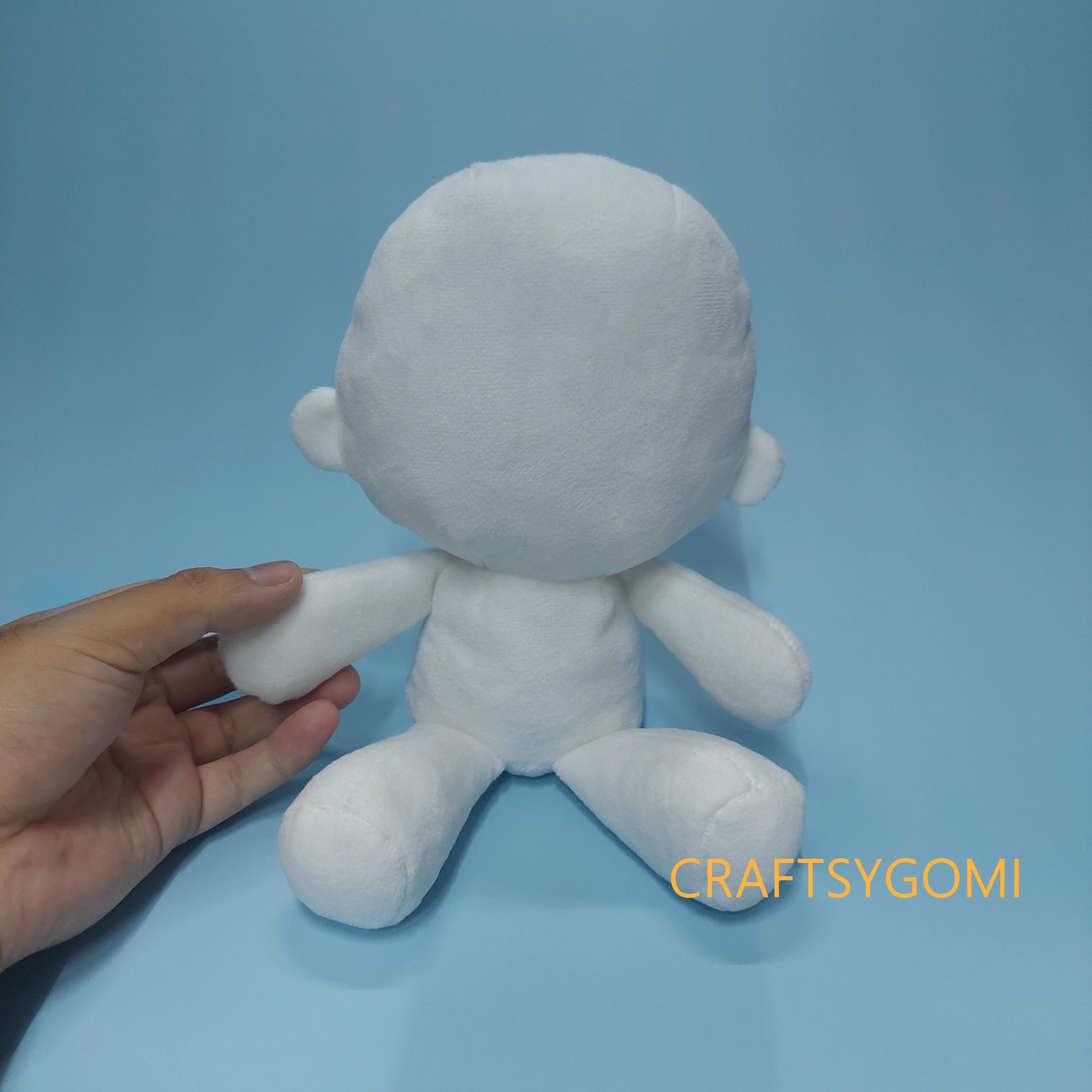 Chibi Human Plush Base Version 4 PDF Sewing Pattern - Etsy