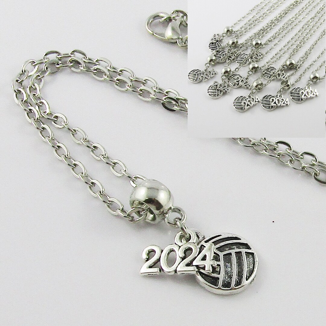 2024 Netball Charm Necklace 45cm Coach Sport Team Set of 10 End of ...