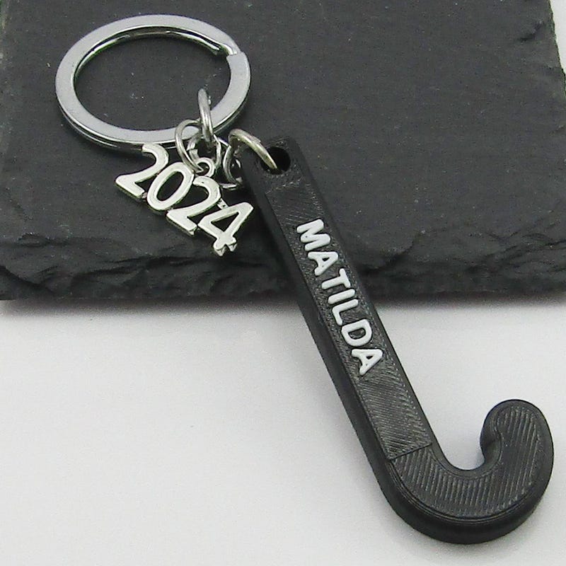 Hockey Keychain - Etsy