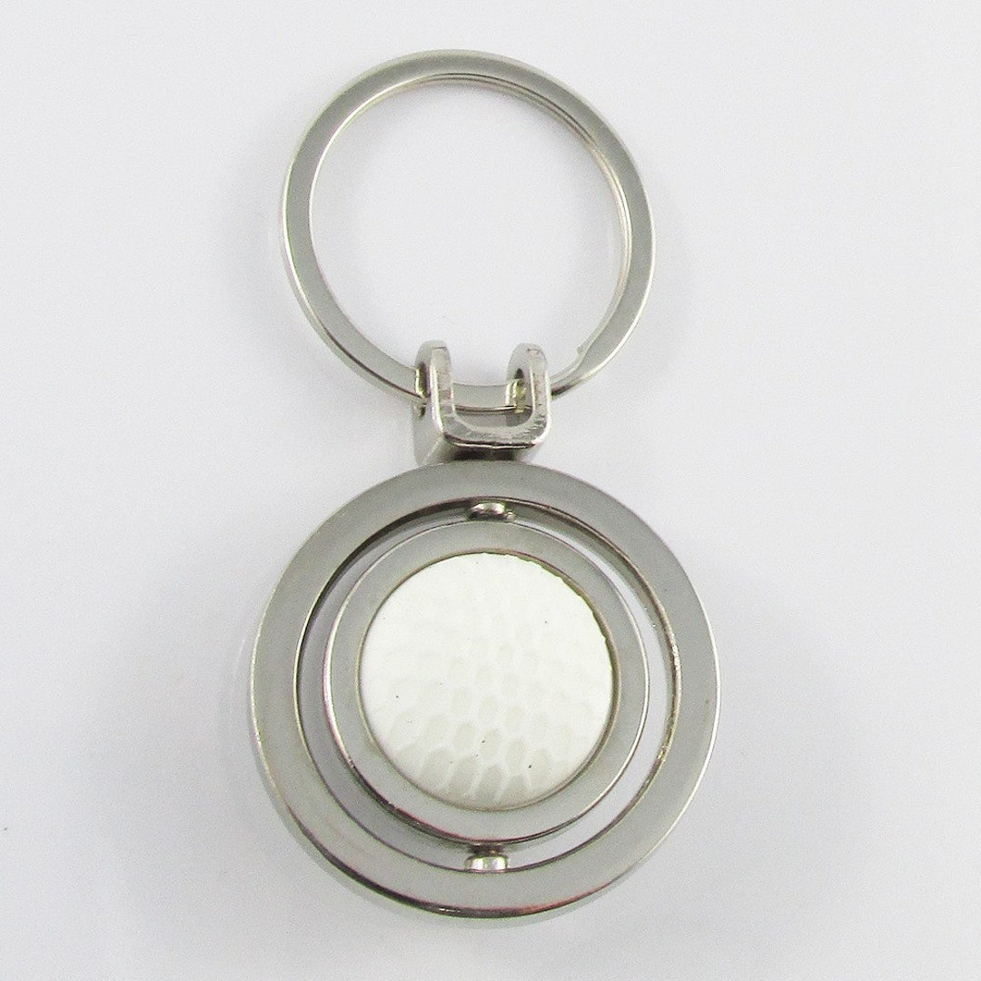 Golf Ball Sports Keychain Keyring Bag Tag 70mm Coach Sports Gift - Etsy