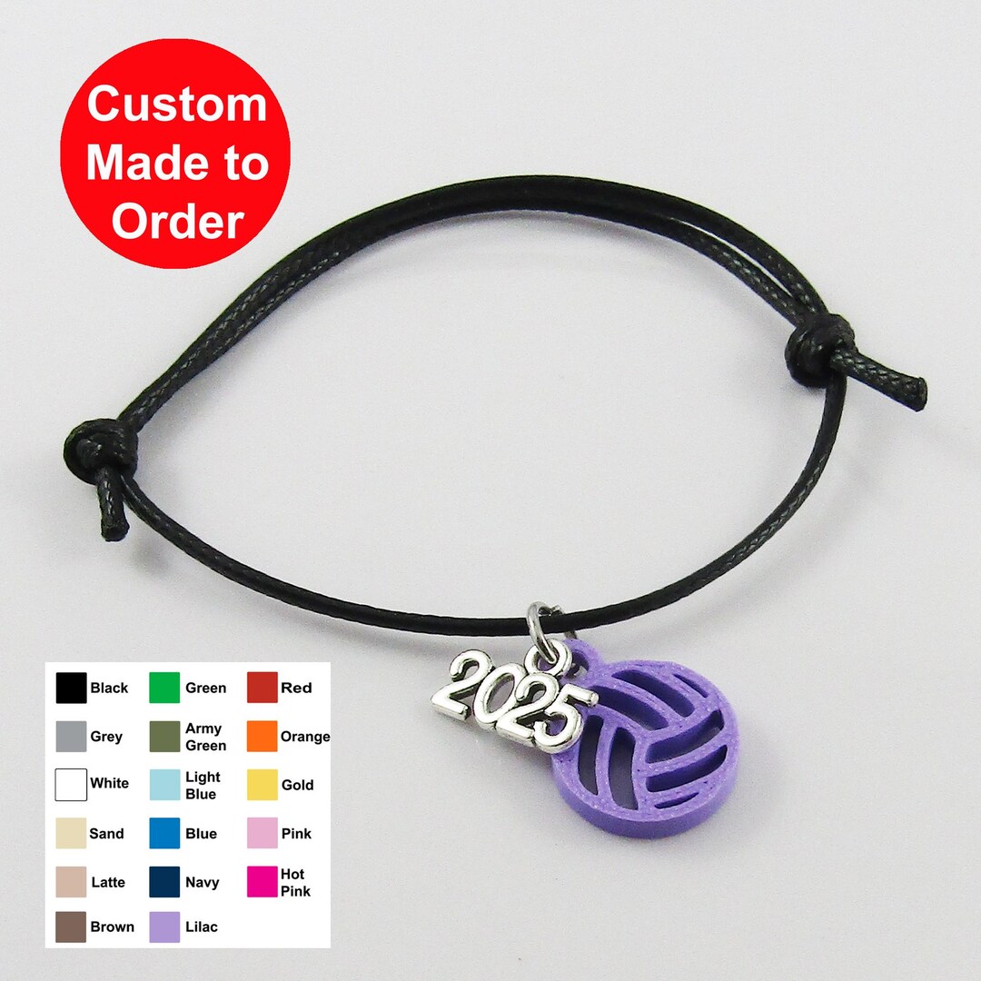 2025 One Size Fits All NETBALL Bracelet With Choice of Netball Colour ...