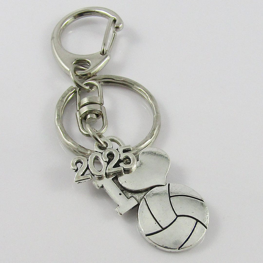 2025 I Love Netball Charm Keychain Bag Tag End of Season Gift Bulk Qty ...