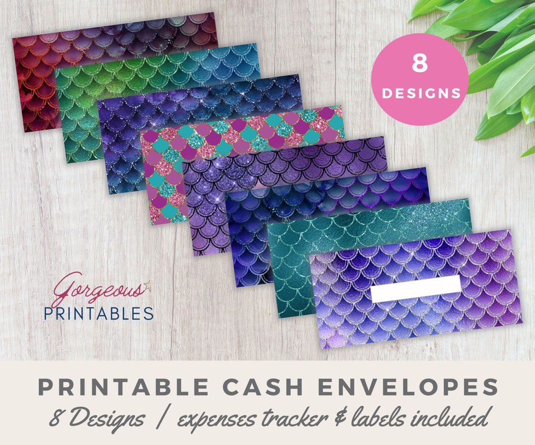 Printable Cash Envelopes System, With Expenses Tracker & Category ...