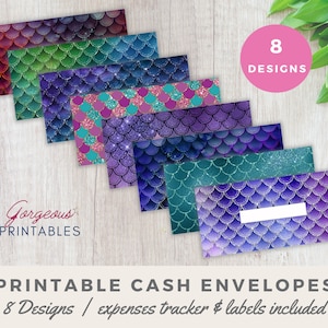 Printable Cash Envelopes System, With Expenses Tracker & Category ...
