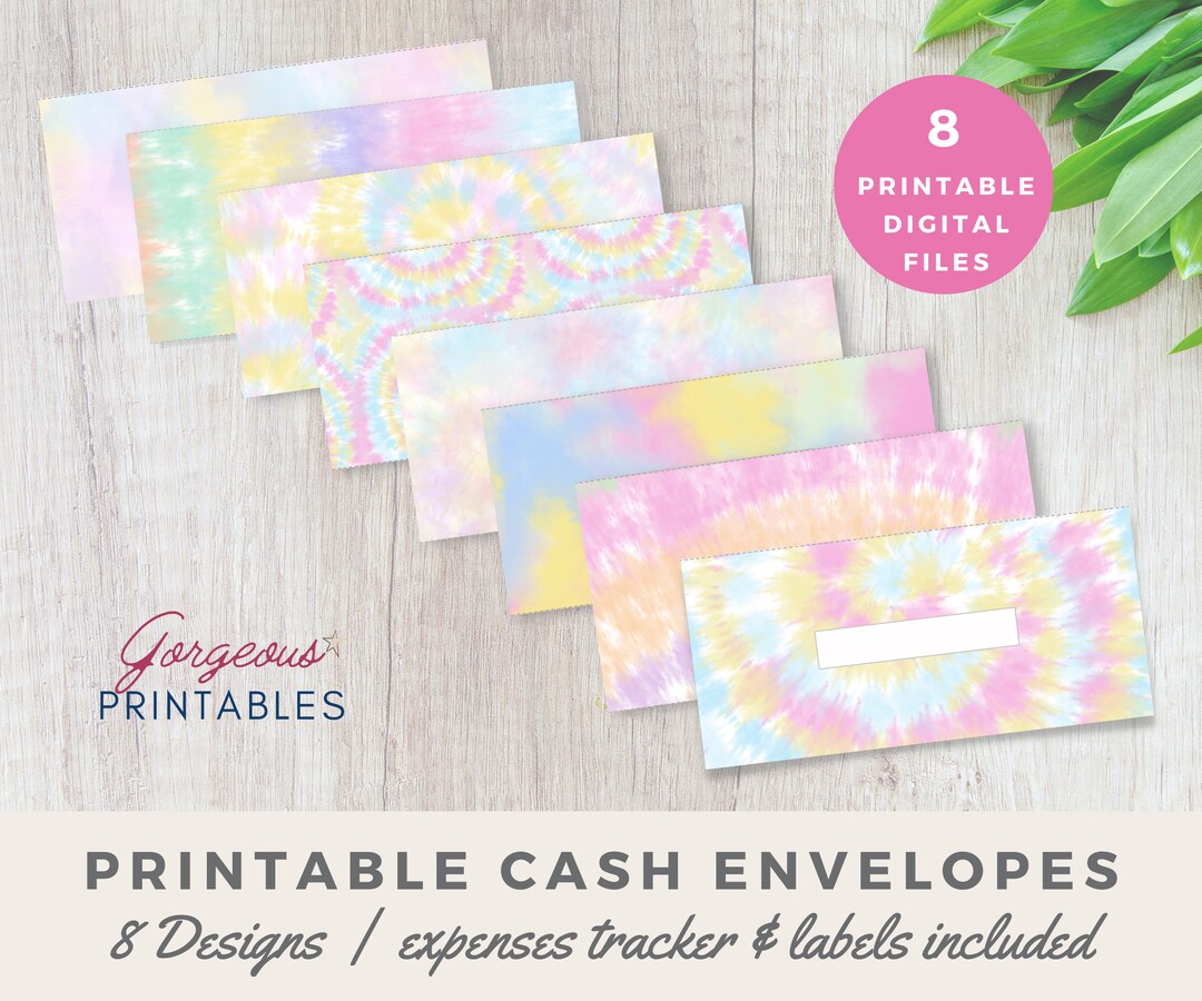 Printable Cash Envelopes System, With Expenses Tracker & Category ...