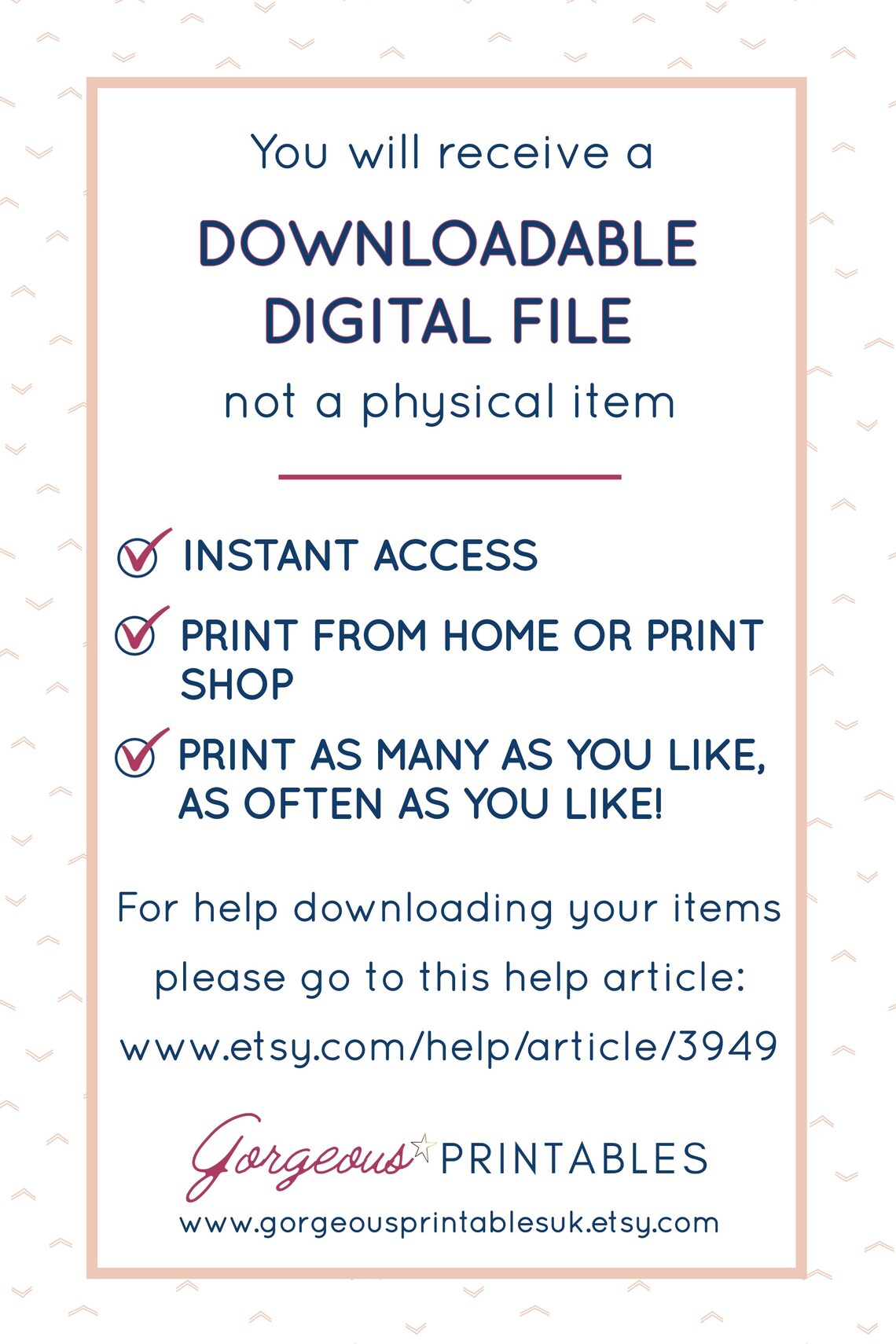 Blush Pink Order Form Printable for Business, Client Order Form ...