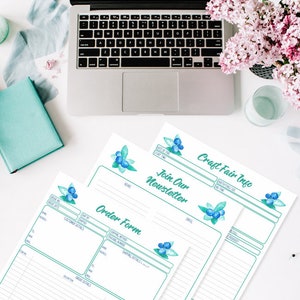 Newsletter Sign up Sheet Printable, Email Subscription List for ...