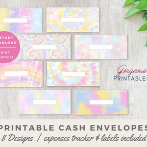 Printable Cash Envelopes System, With Expenses Tracker & Category ...