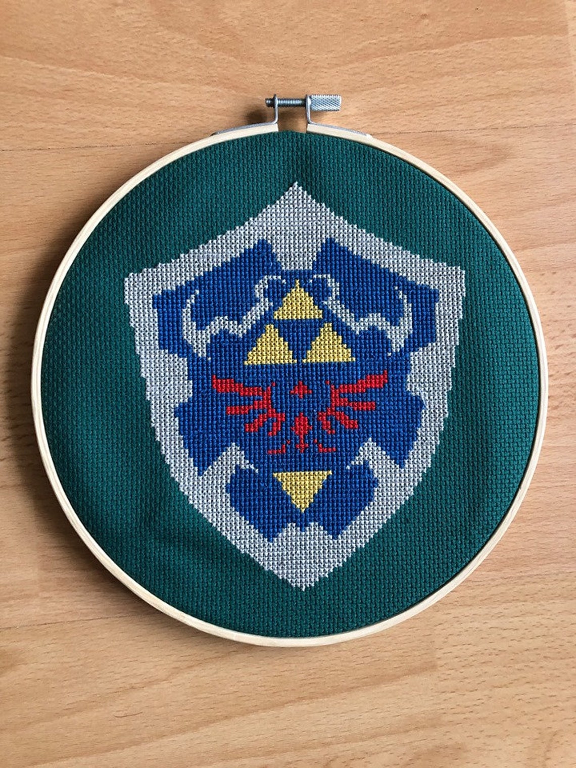 Hylian Shield Zelda Cross Stitch Pattern PDF - Etsy