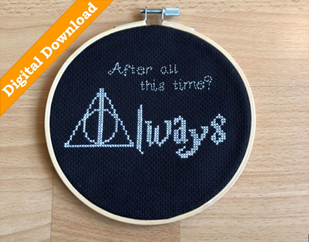Snape Always Quote Cross Stitch Pattern PDF - Etsy