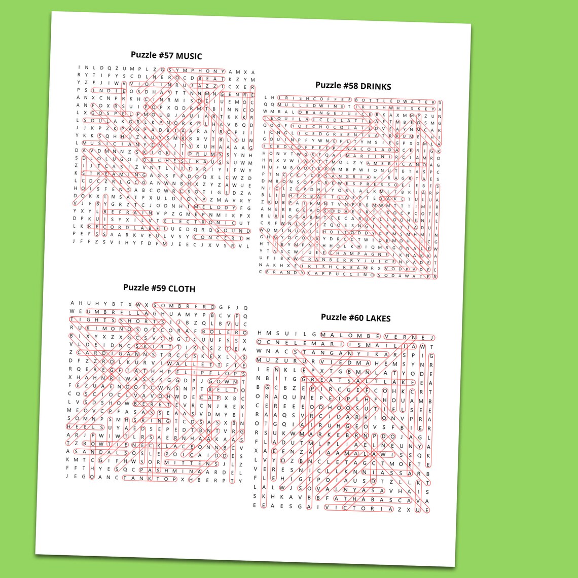 Extremely Hard Word Search Book for Adults 105 Printable Word Search ...