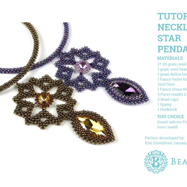 Beaded Pendant Tutorial - Etsy