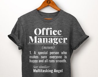 Office Manager Shirt - Etsy
