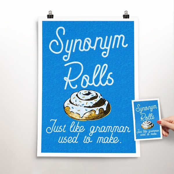 Cinnamon Roll Poster - Etsy