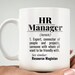 HR Manager Mug. HR Gift. Office Mug. Gift for Manager. Office - Etsy