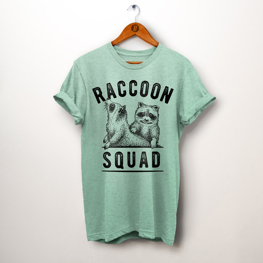 Raccoon Squad Shirt. Raccoon Shirt. Family Shirt. Raccoon Gift. Raccoon ...