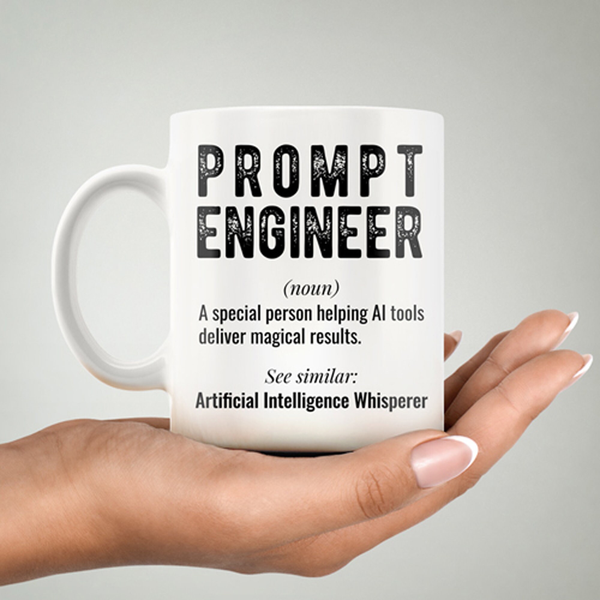 Prompt Engineer Mug. AI Coffee Mug. Defintion Mug. Machine - Etsy