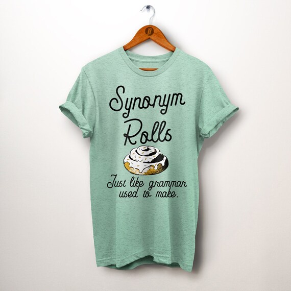 Synonym Rolls Shirt Book Lover Gift Literary Gifts Bookworm Etsy synonym-rolls-shirt-book-lover-gift-literary-gifts-bookworm-etsy