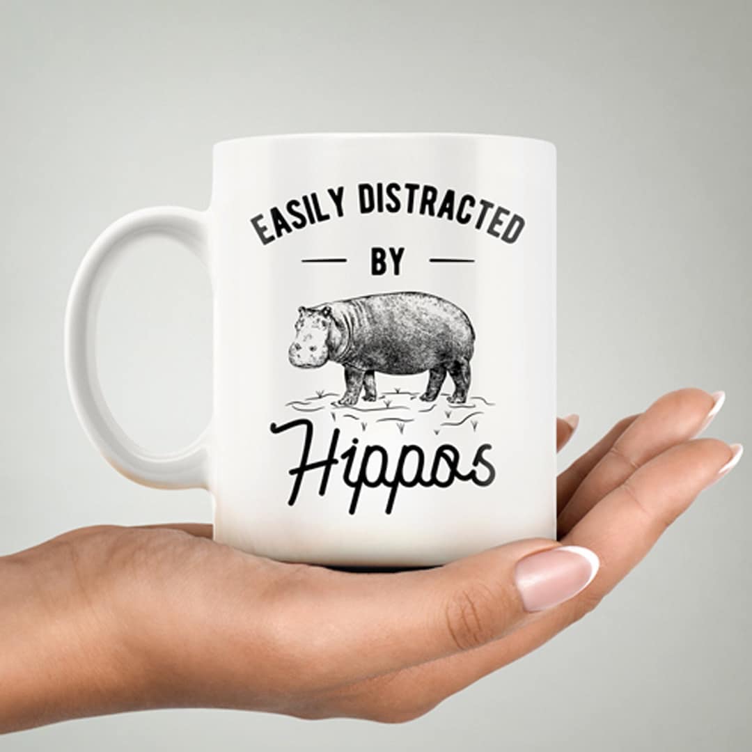 Hippo Gift. Hippopotamus Mug. Funny Animal Gift. Daughter Gift ...