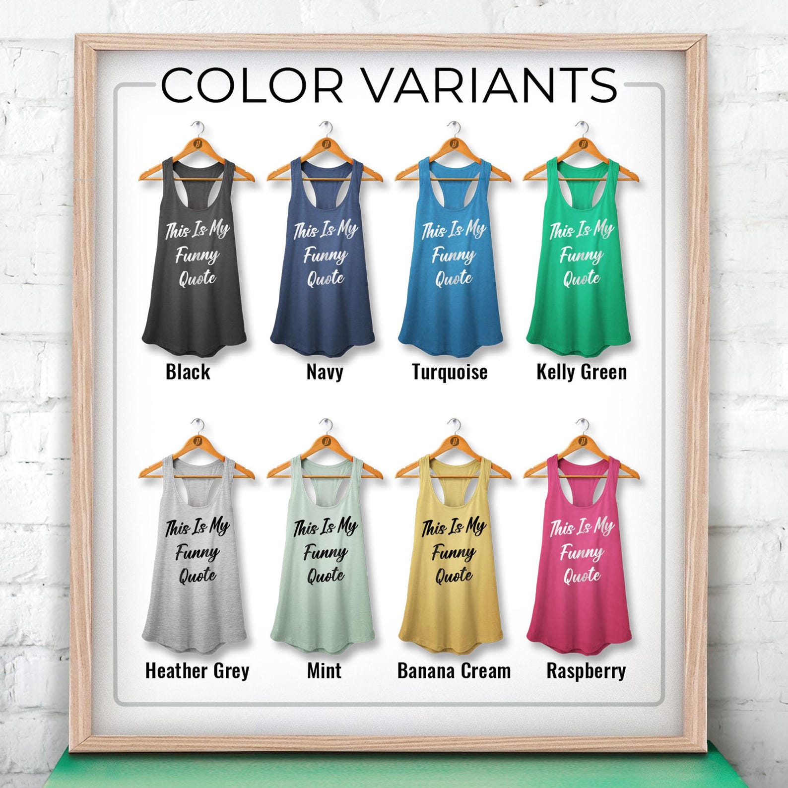Custom Tank Top. Custom Text Saying Personalized Tank. Running Tank ...