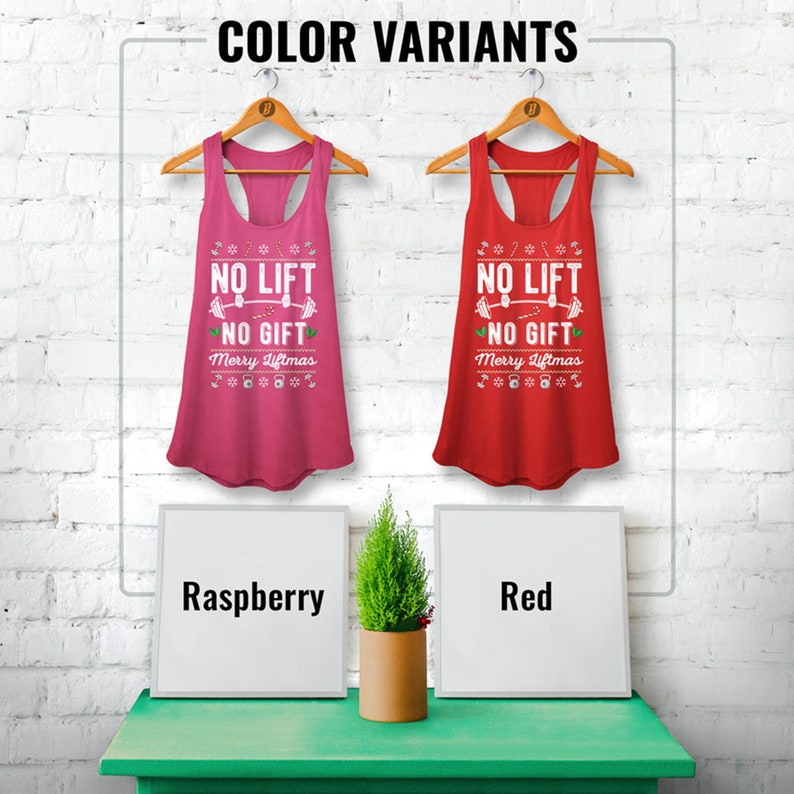 Merry Liftmas Fitness Tank Top. Christmas Workout. No Lift No - Etsy Merry Liftmas Fitness Tank Top. Christmas Workout. No Lift No - Etsy