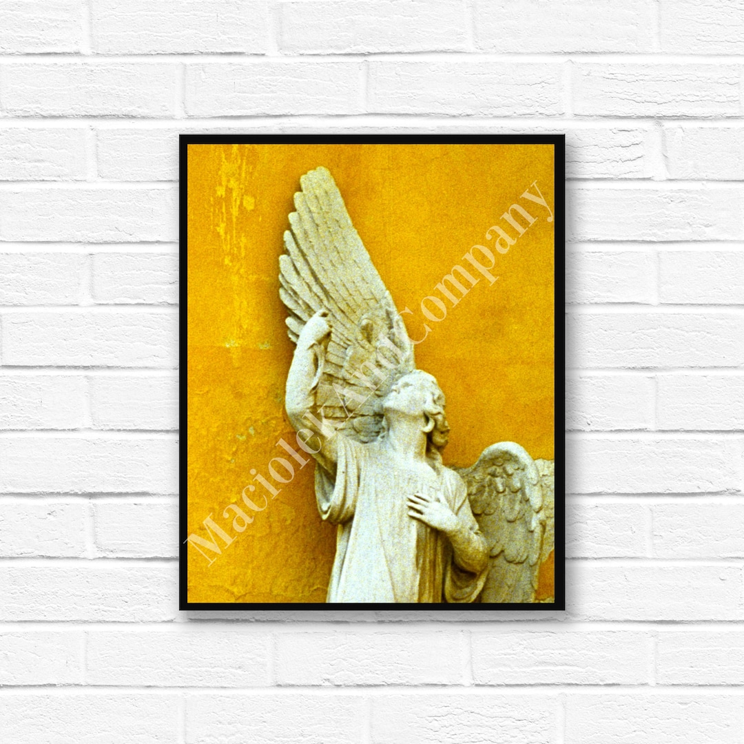 Angel, Archangel, European Statue, Photo, Wall Art, Czech Statue ...