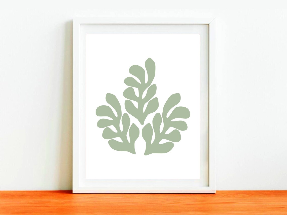 Sage Green Gallery Wall Set Boho Printables Boho Dorm Decor | Etsy