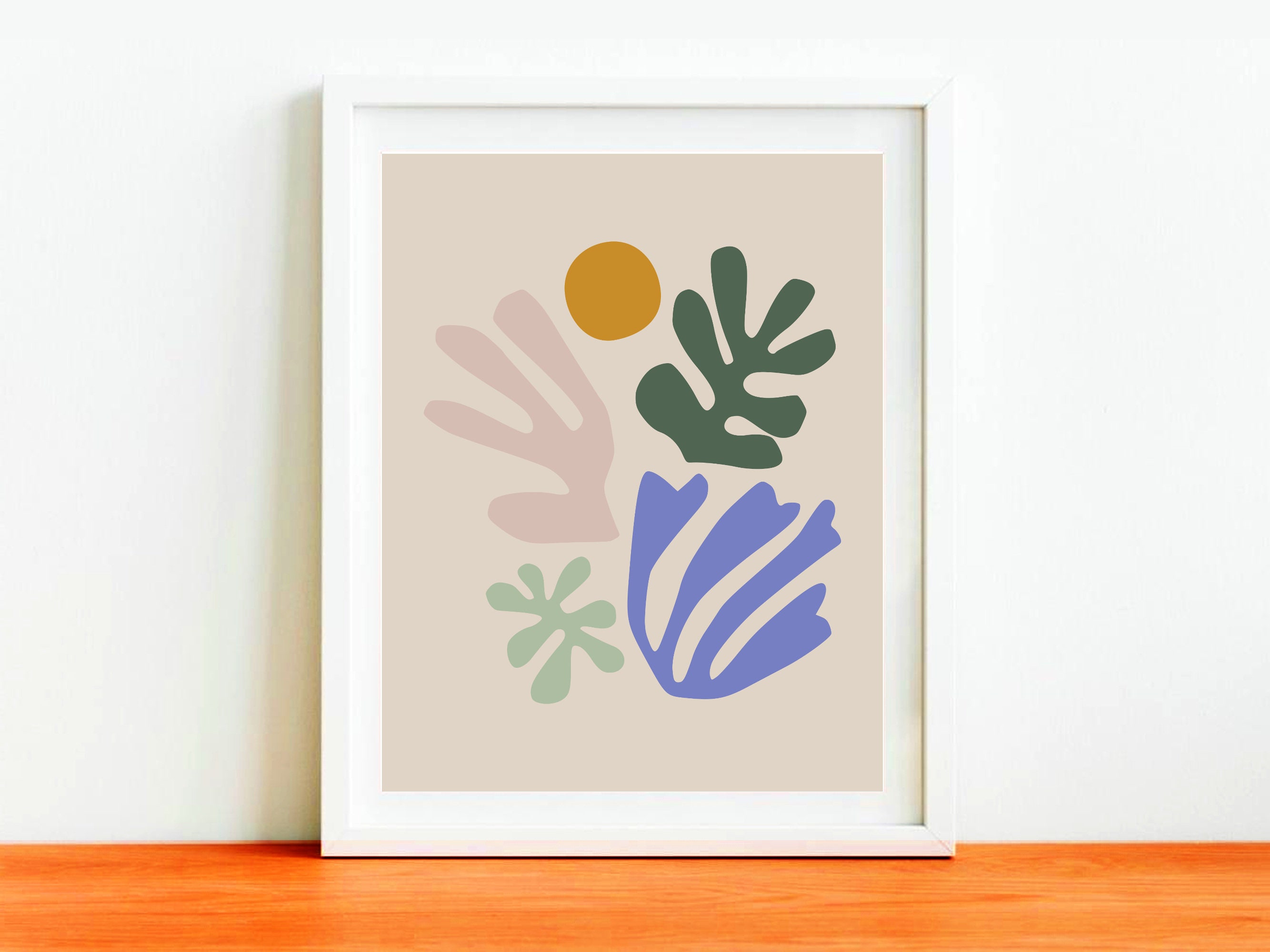 Set of 3 Matisse Printables Matisse Cut Outs Abstract | Etsy
