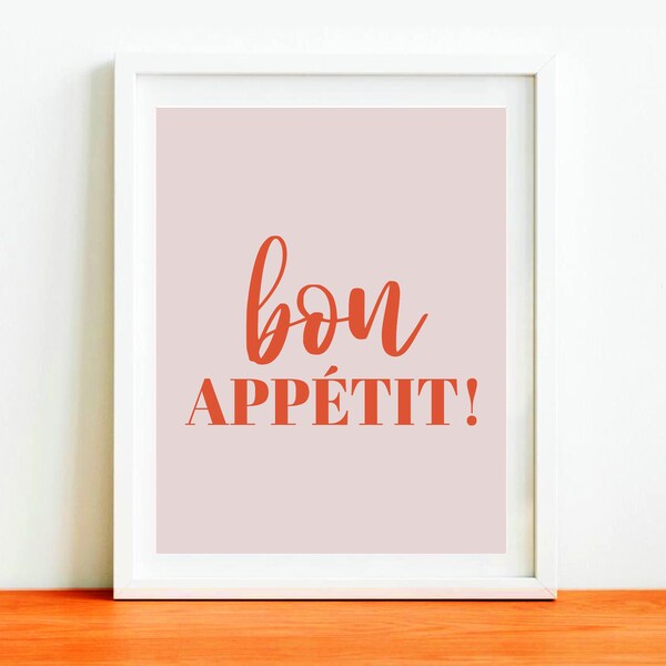 Bon Appetit Sign - Etsy