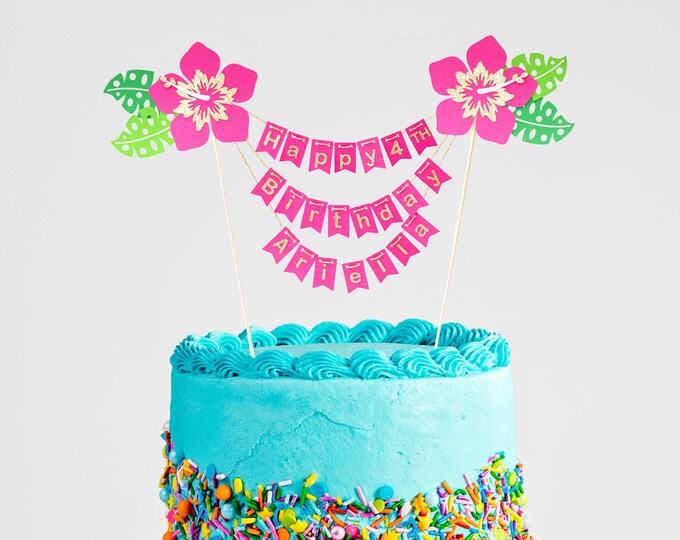 Personalised Custom Cake Toppers and Party by JacarandaDaysDesign