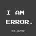 I Am Error SVG Vector Cut File - Etsy Canada