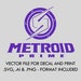 Metroid Prime - Mighty Samus Emblem - SVG/AI Vector Cut File - Etsy